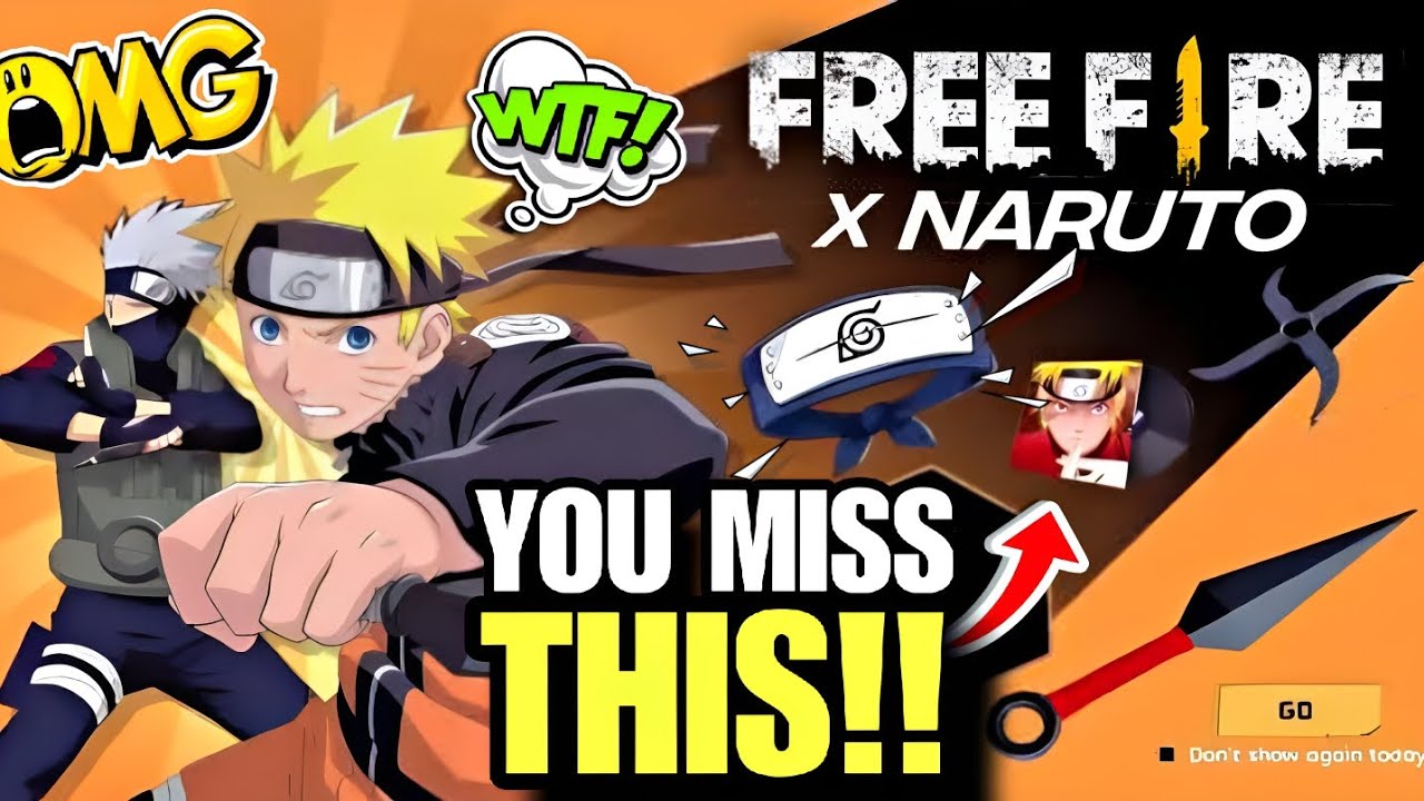 106 Bundle 💀 ? | Free Fire X Naruto | Free Fire X Naruto Event 2025 ...