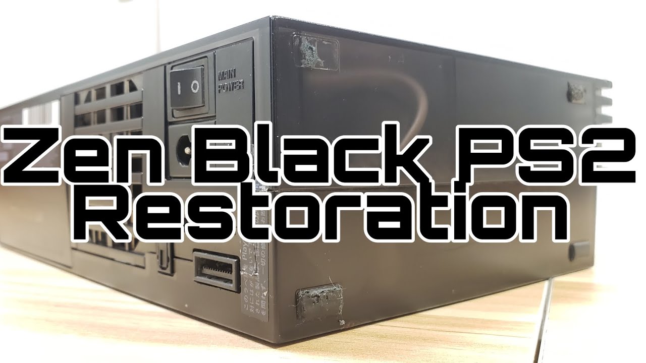 Quickie - Disassembled and Refurbished Zen Black PlayStation 2 | The ...
