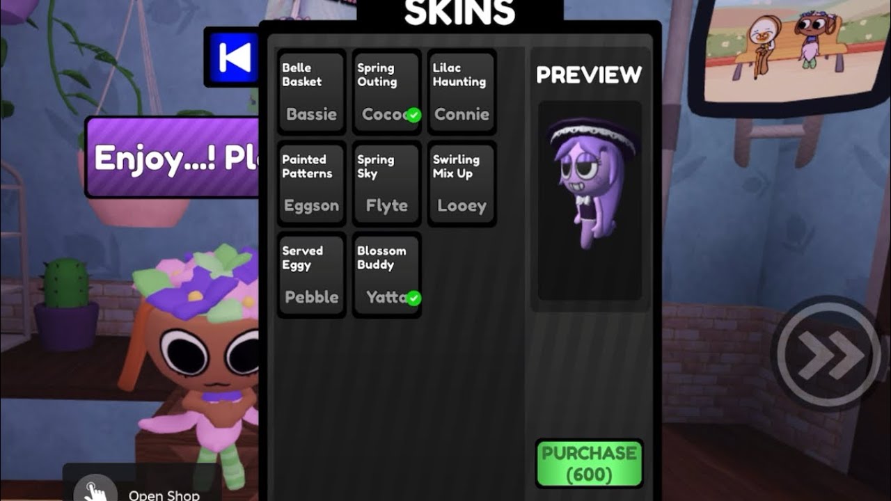 Connie and Pebbles Easter Skin Update in Dandy’s World Roblox - YouTube