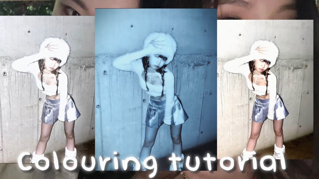 Colouring tutorials cap cut - YouTube