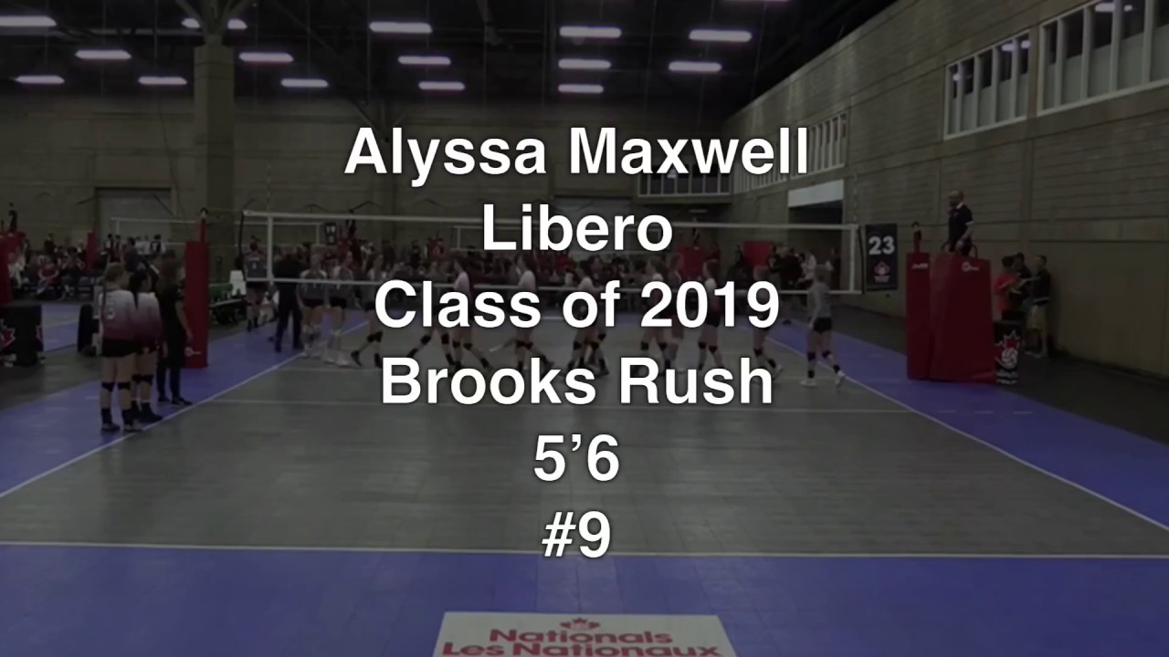 Alyssa Maxwell - Libero 2019 #9 Short 2 Game Highlights - YouTube