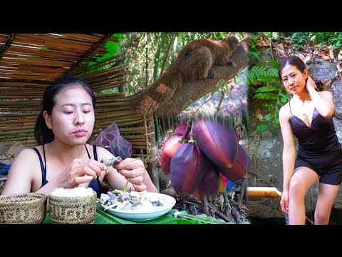 Today back to natural cooking in the forest