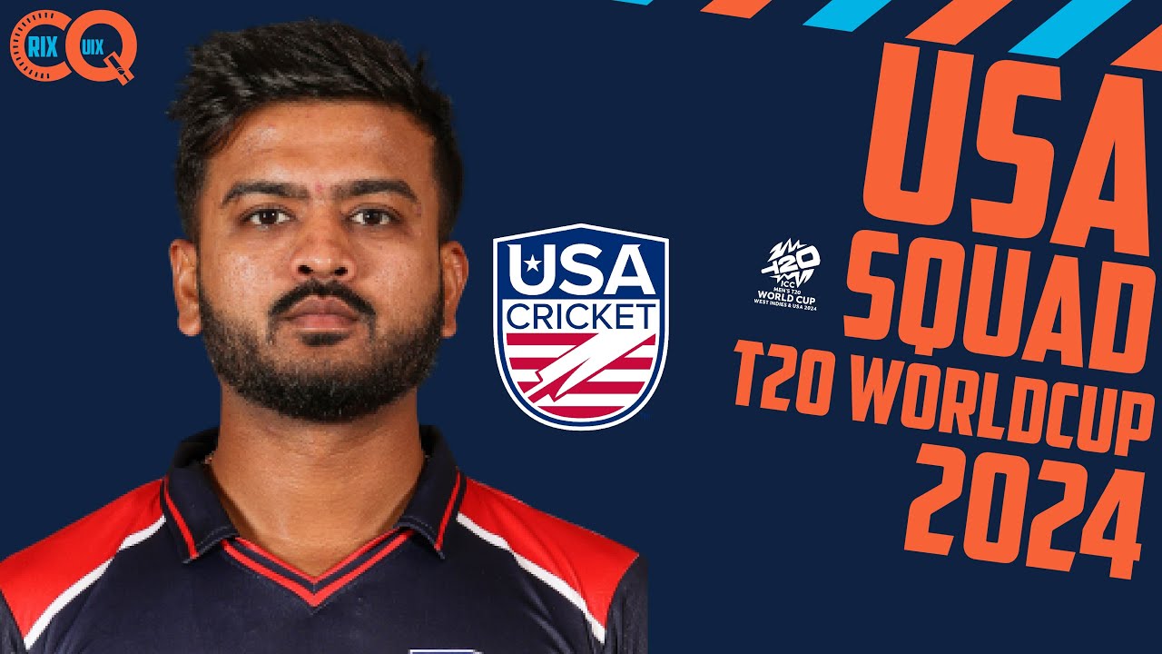 USA T20 WORLDCUP 2024 SQUAD | ICC T20 WORLDCUP 2024 #t20worldcup2024 # ...
