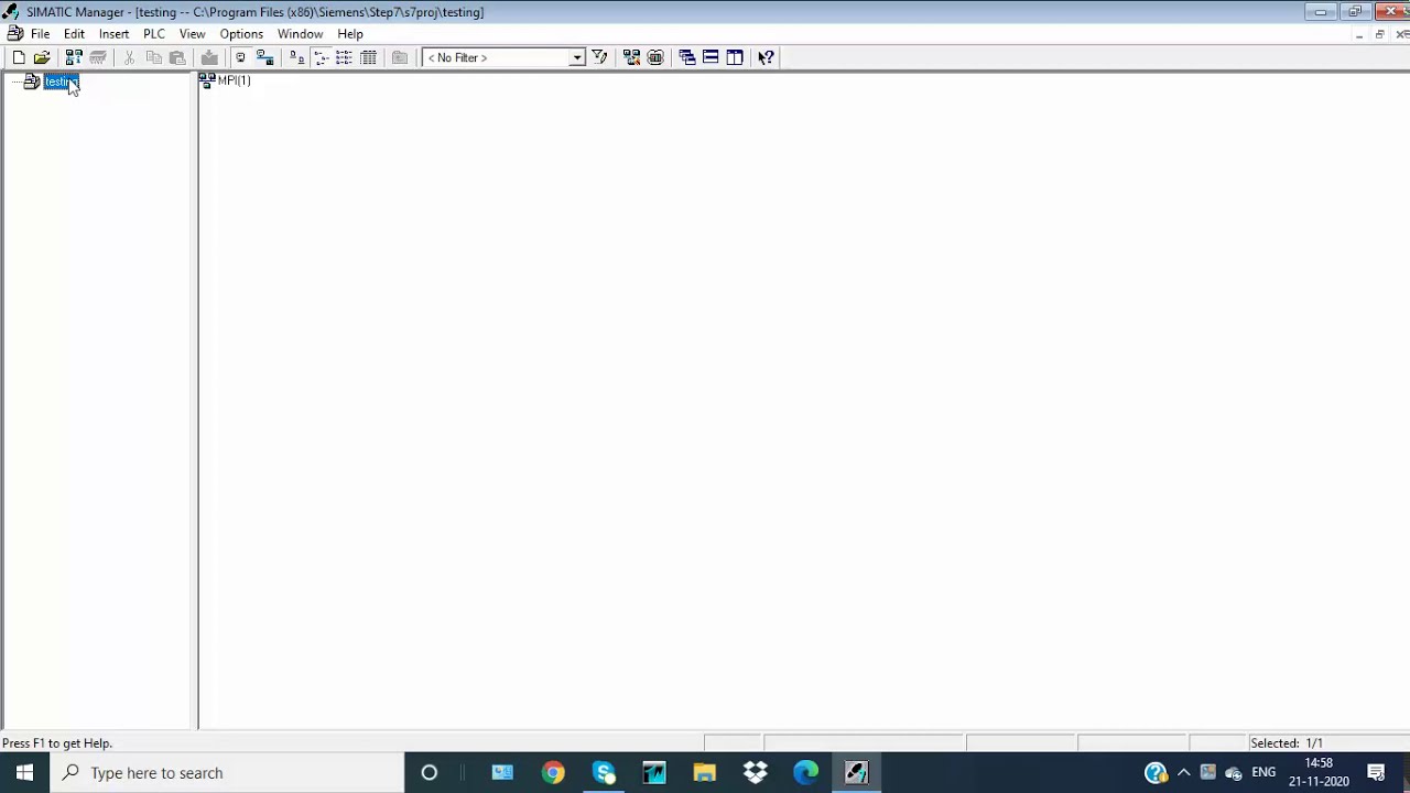 SIEMENS || How to create a new project in Simatic Manager and ...