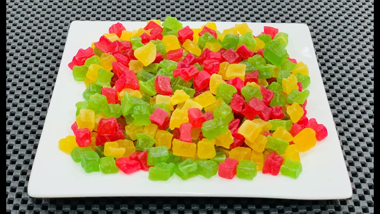 How To Make Tutti Frutti At Home - Tutti Frutti Recipe - Candied Fruit ...