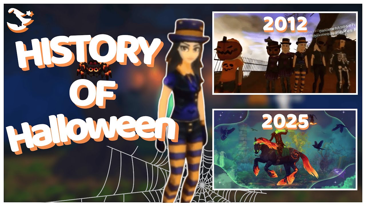 THE EVOLUTION OF HALLOWEEN🎃- A Star Stable Online documentary - YouTube