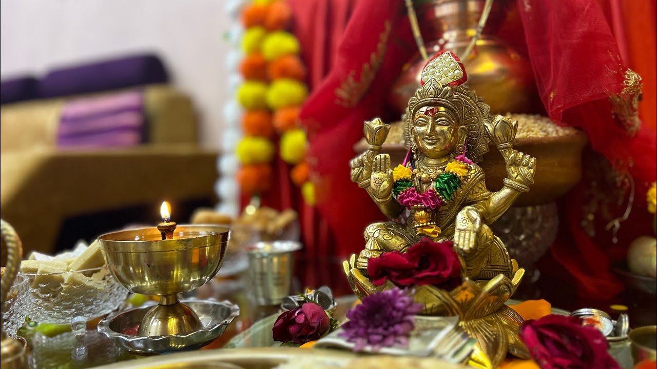 Shree Mahalakshmi Gauri Poojan 2024 - YouTube