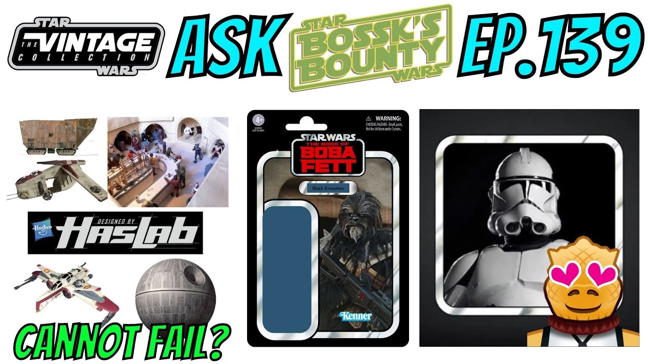 3 Star Wars The Vintage Collection HasLab Projects That Cannot Fail ...