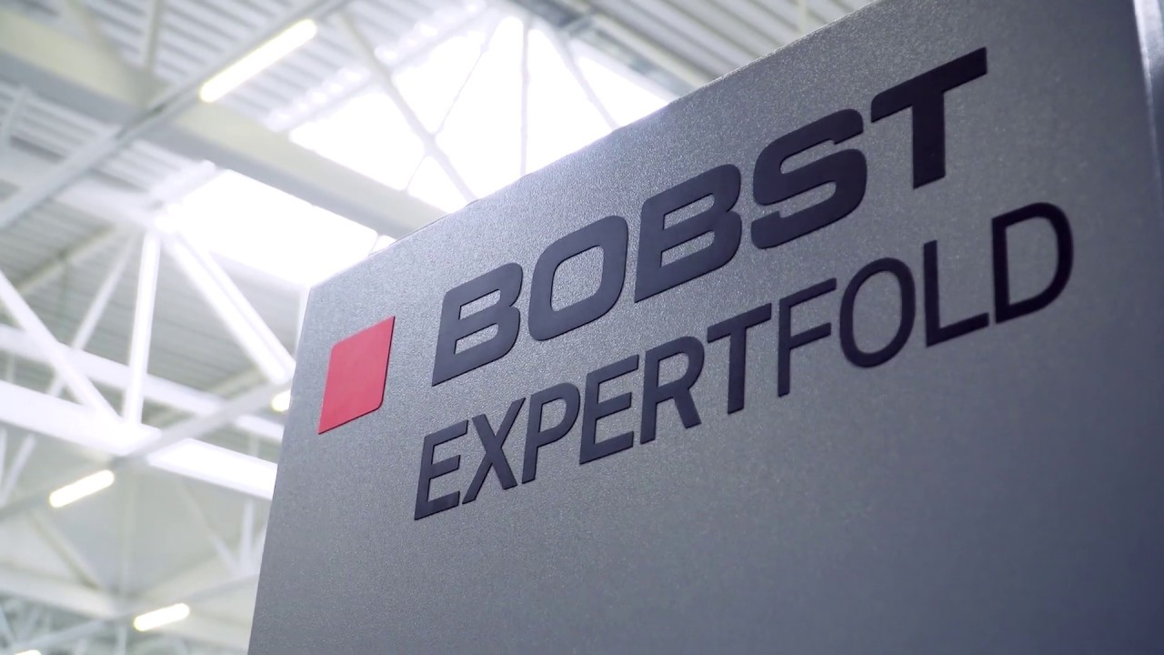 BOBST EXPERTFOLD 165 - YouTube