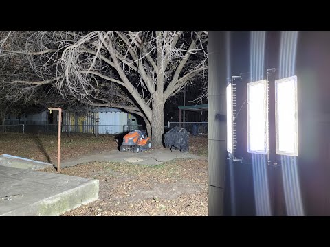 How Bright Is a 300W LED Flood Light? | STASUN 45,000LM Test