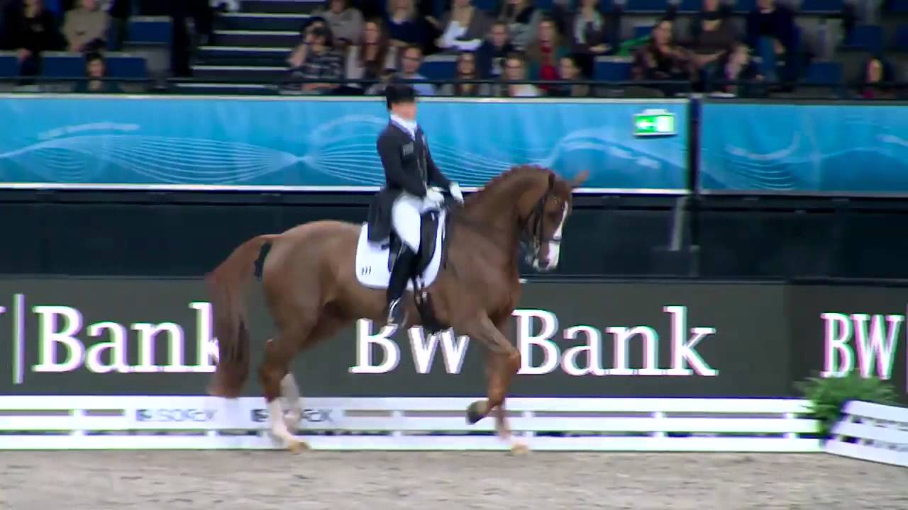 Isabell Werth - GERMAN DRESSAGE MASTER - STUTTGART GERMAN MASTERS - YouTube