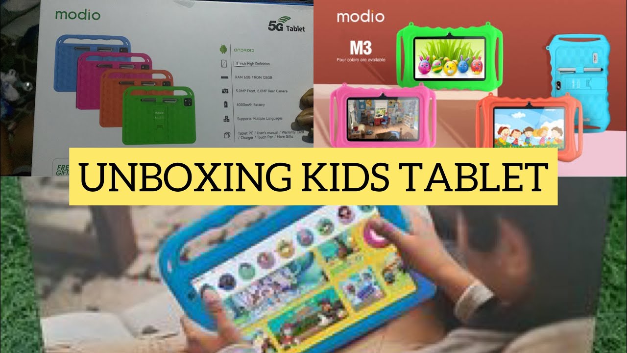 UNBOXING My baby kids tablet//learning and educational tab #unboxing # ...
