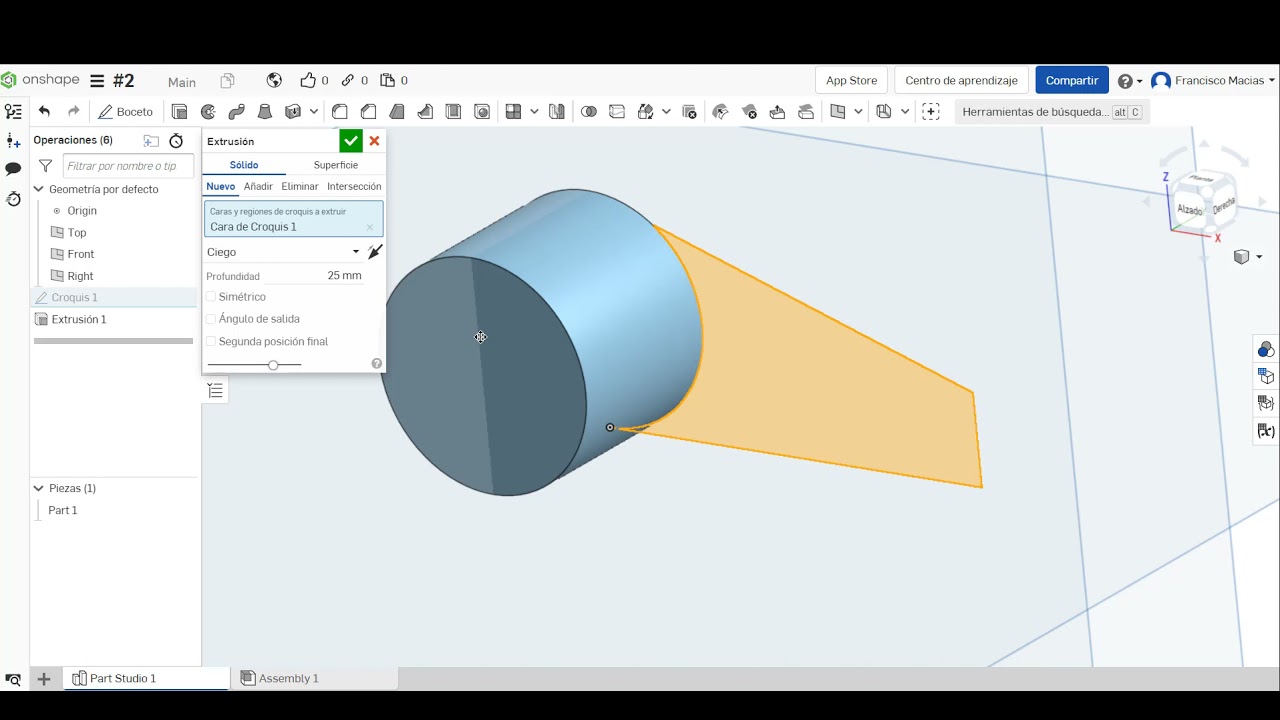 actividad onshape1 - YouTube
