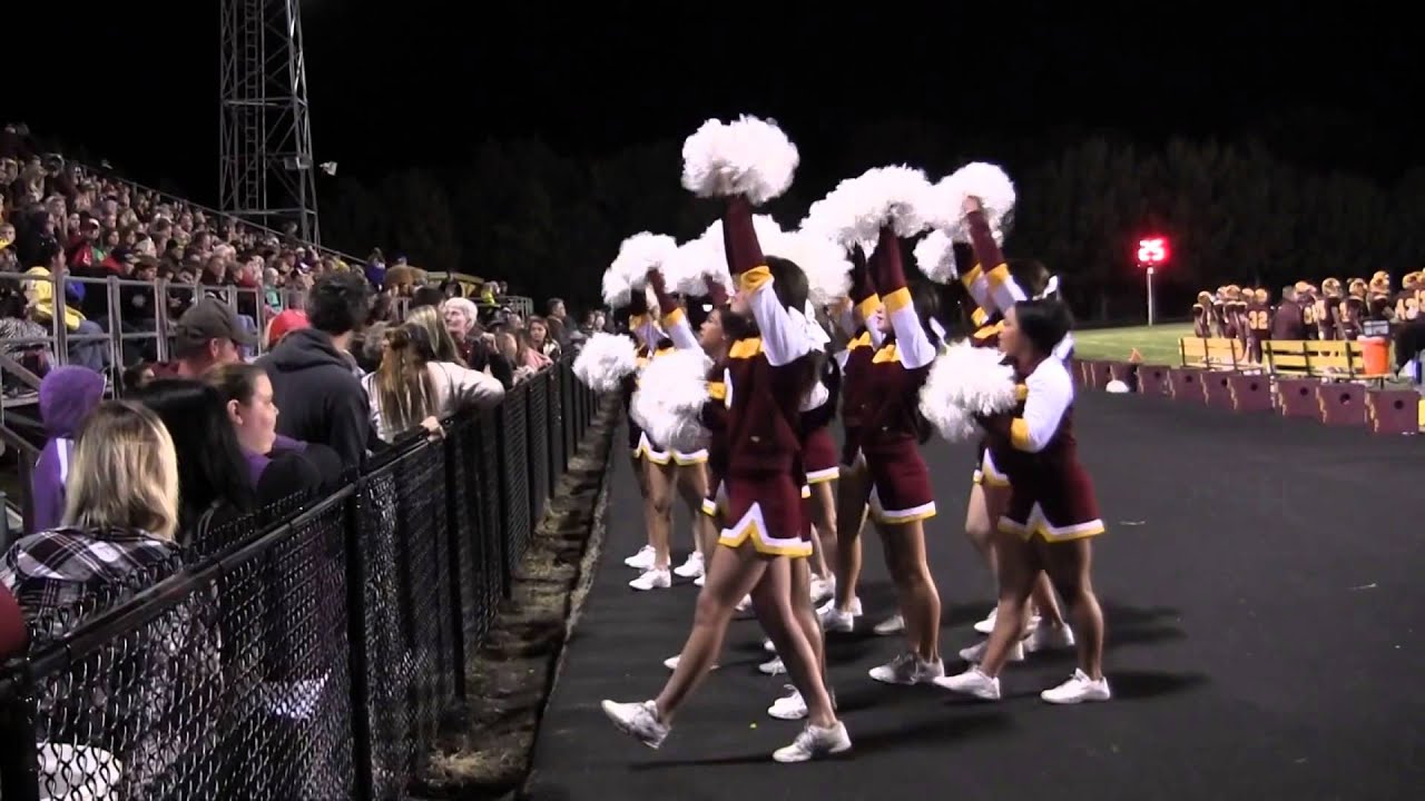 2015 Homecoming Cheerleaders, Fans, and Fun - YouTube