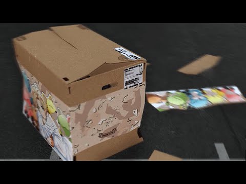 Don't use cardboard box in the rain - YouTube