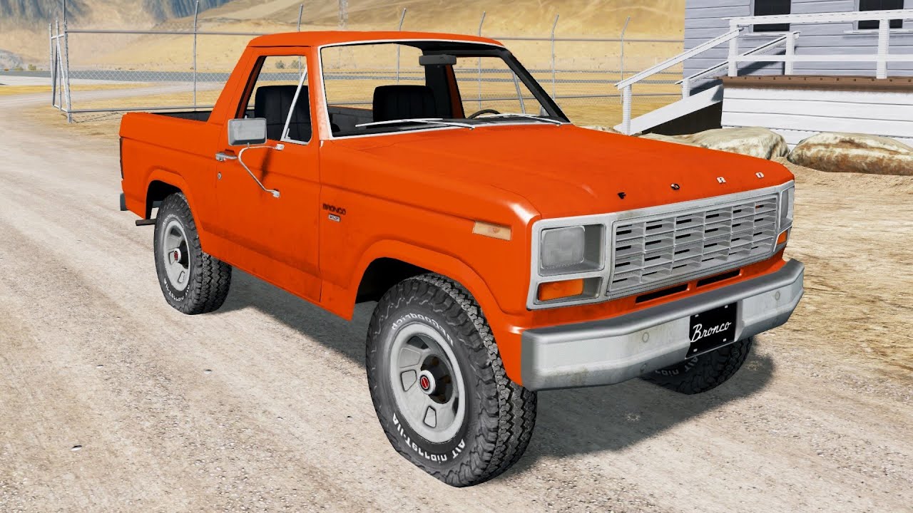 BeamNG.drive - Ford Bronco V8 1980 - Car Show Test Drive Crash . 4K ...
