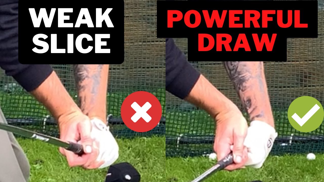 FIX YOUR SLICE FAST - Face Your Knuckles Down To Fix Your Cupped Left ...