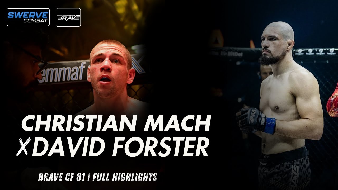 Christian Mach vs David Forster | FULL FIGHT HIGHLIGHTS | BRAVE 90 | 23 ...