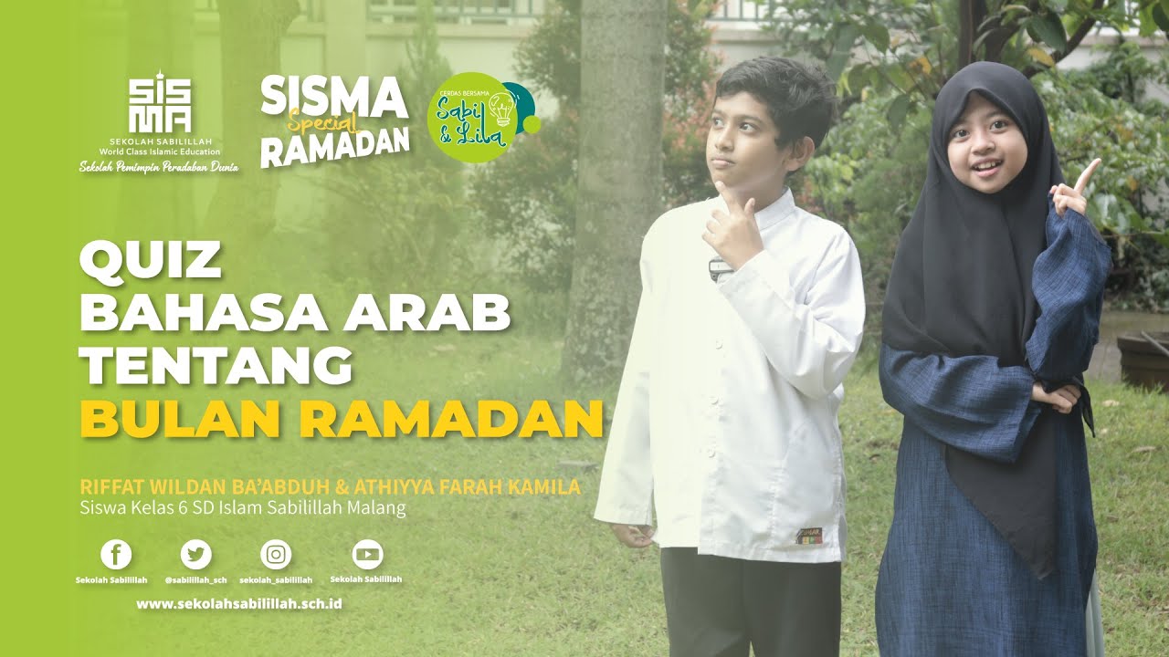 #07 Cerdas Bersama Sabil dan Lila - Quiz Bahasa Arab Tentang Bulan ...