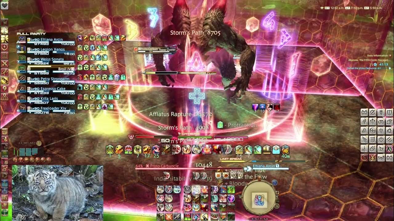 FFXIV P5S First Clear MT PoV Warrior 2022-09-04 - YouTube