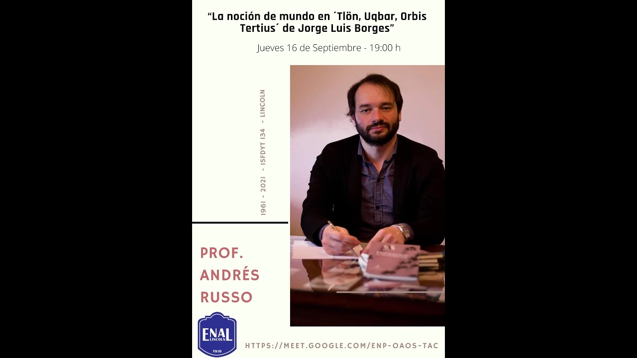 Disertación A Russo - La noción de mundo en Tlon, Uqbar,Orbis Tertius ...