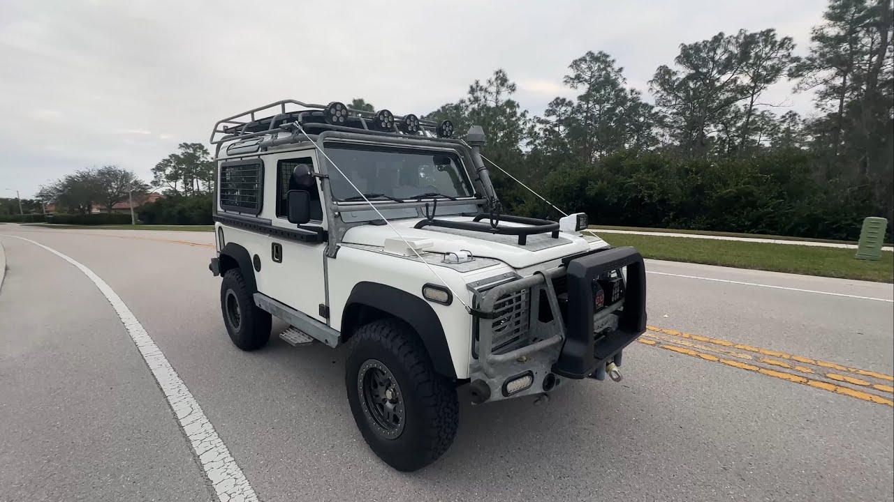 Apocalypse Land Rover Defender 90 | Built by an Aviation Engineer ...