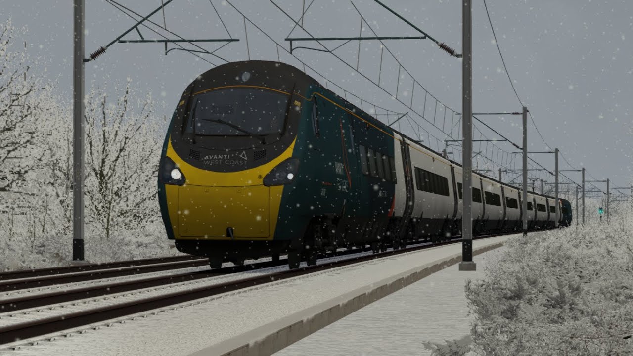 Train Simulator | DTG Class 390 (AP SP) | 9S60 10:21 London Euston ...