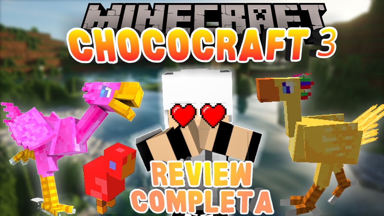 CHOCOCRAFT 3 MOD 1.12.2 REVIEW 2020 🎮 | MOD DE CHOCOBOS | KARMALAND 🚀👌 ...