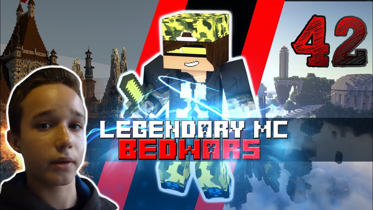LegendaryMC BedWars "Ez lesz, ha hozzád vágom a fűrdőkádat!" - YouTube