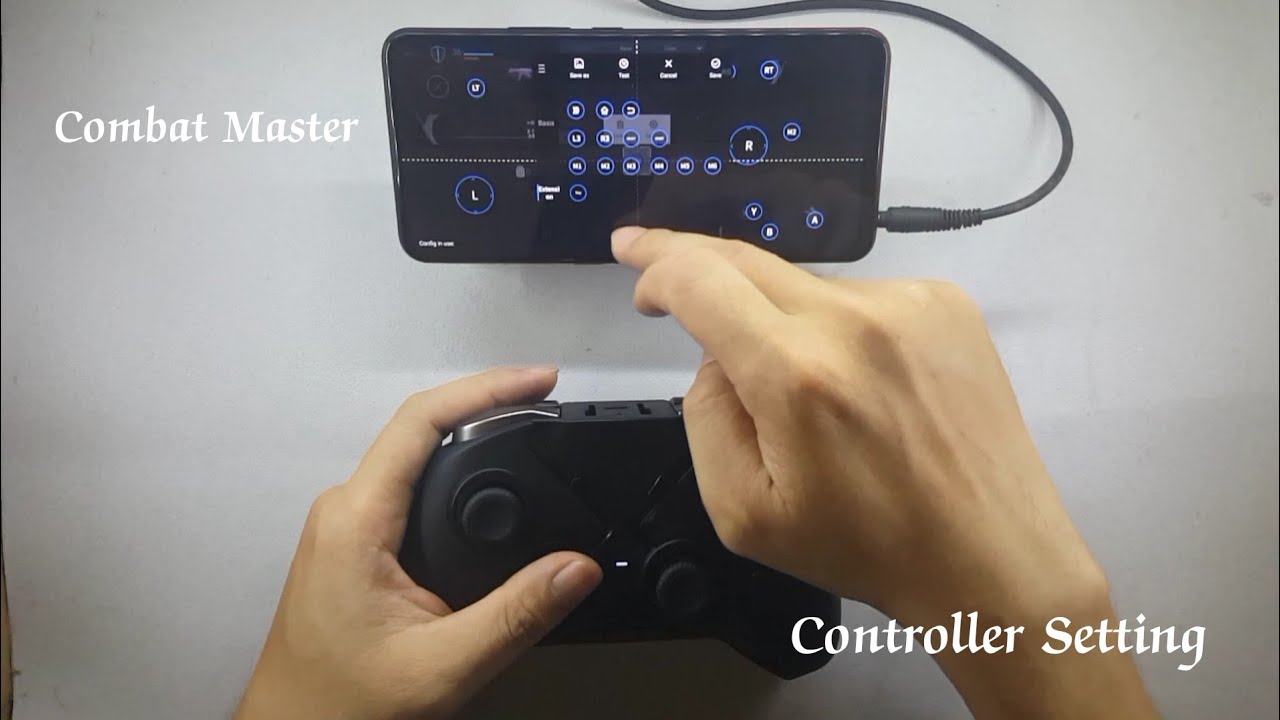 My Controller Setting for Combat Master and Gameplay - YouTube
