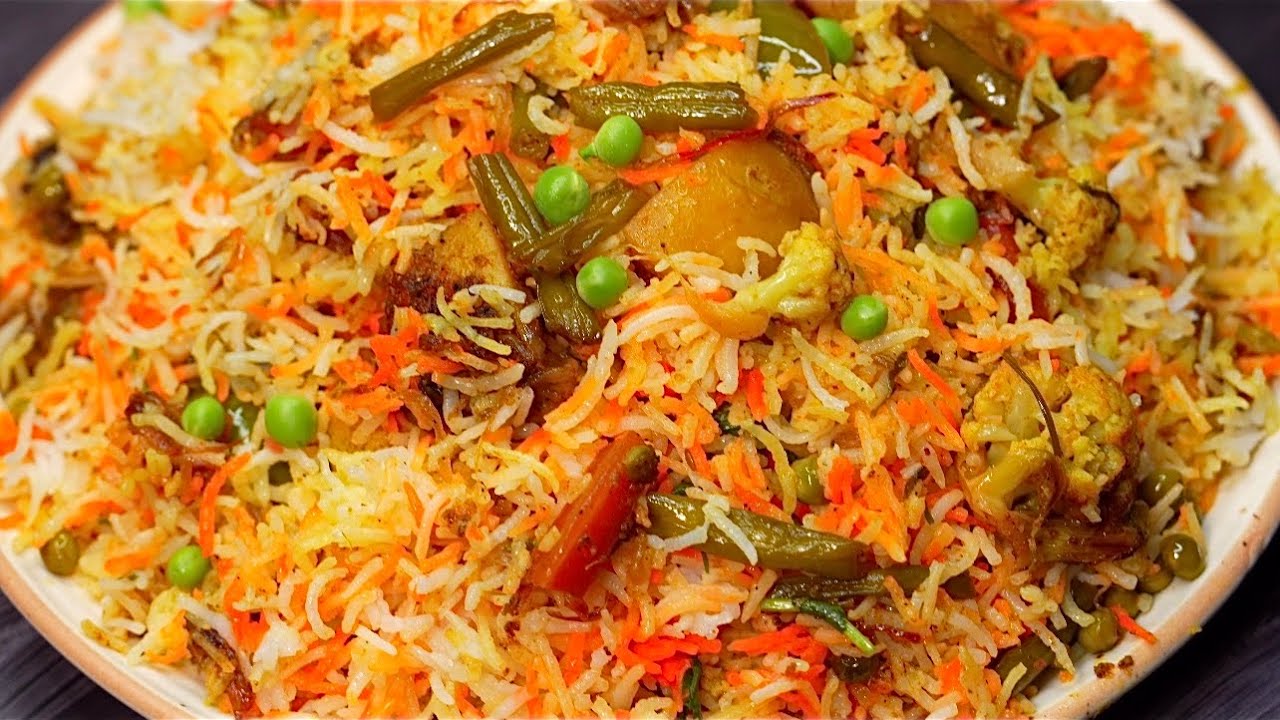 Mix Veg Biryani With Homemade Biryani Masala | Mix Veg Biryani Recipe ...