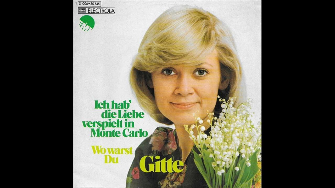 Gitte - Wo Warst Du - YouTube