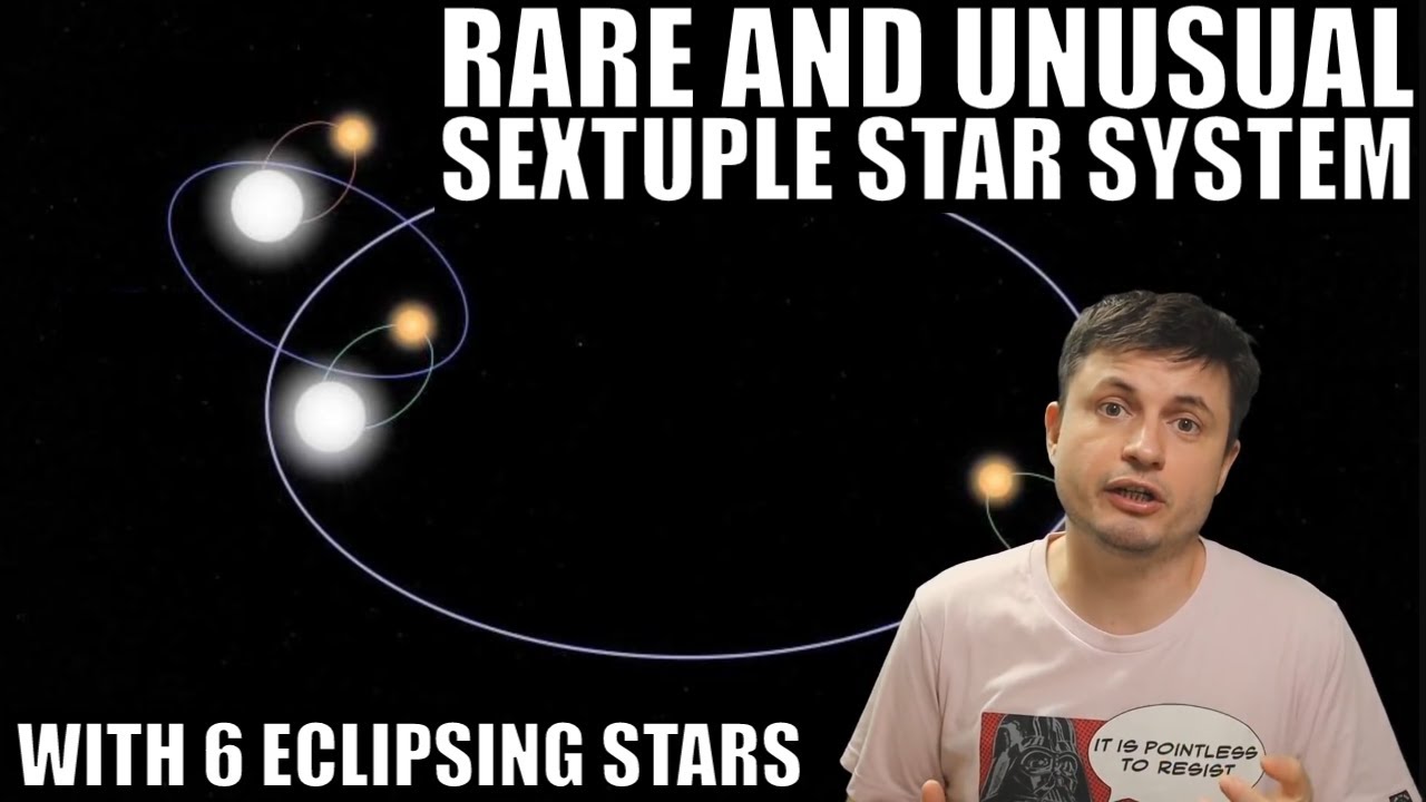 First Sextuple Star System With All Stars Eclipsing Each Other - YouTube