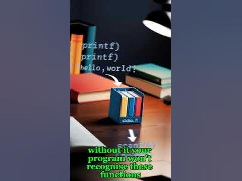 Why do we use stdio.h header file in C programming - YouTube