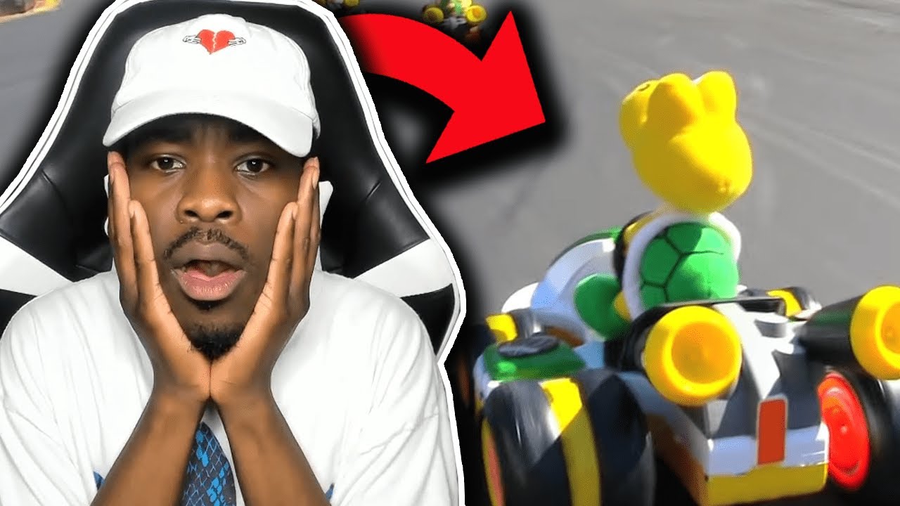 SML Short Bowser Junior's GoKart Race Reaction - YouTube