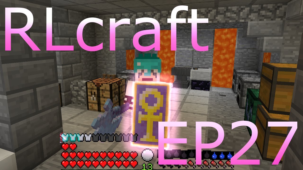 (RLcraft-ep:27) The most End game shield ... but also the weakest ...