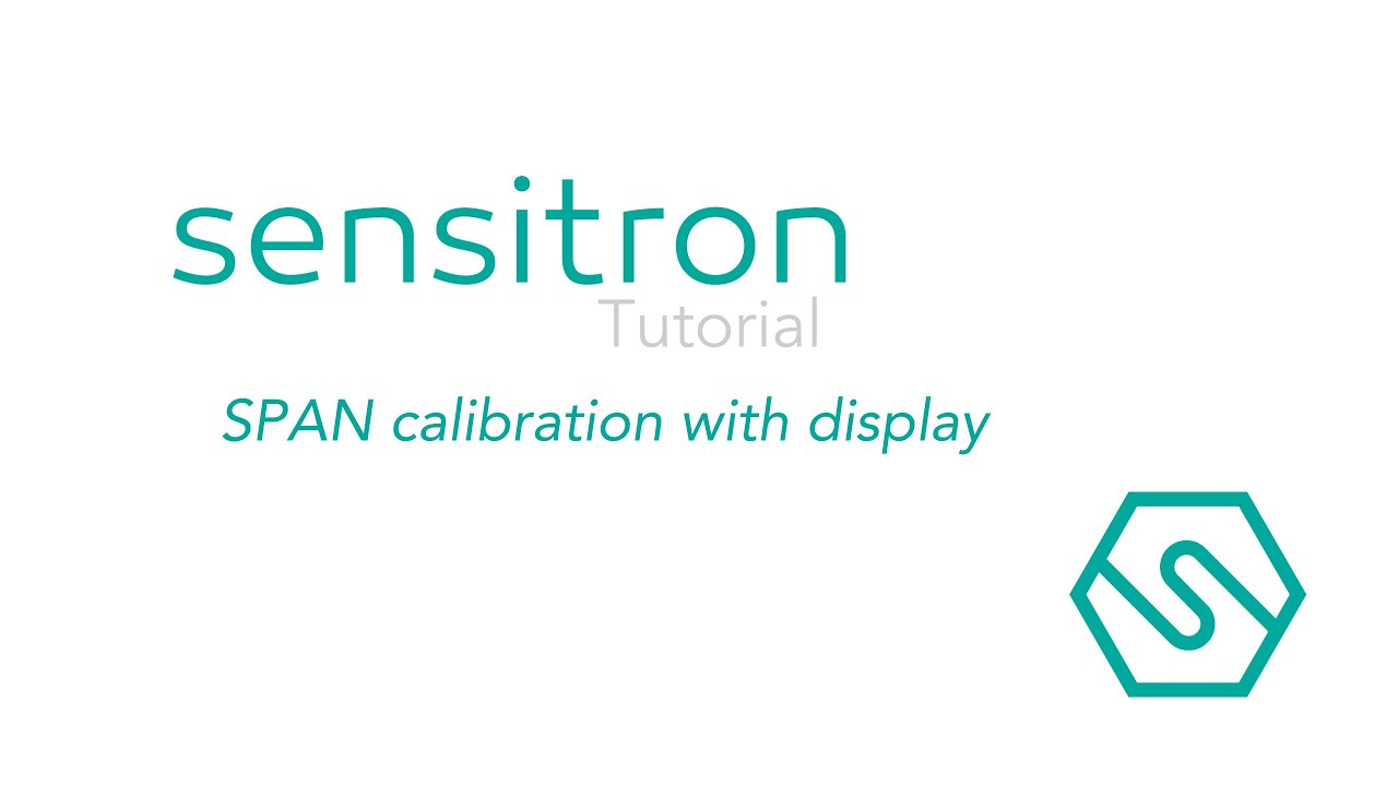 SPAN calibration with display - YouTube