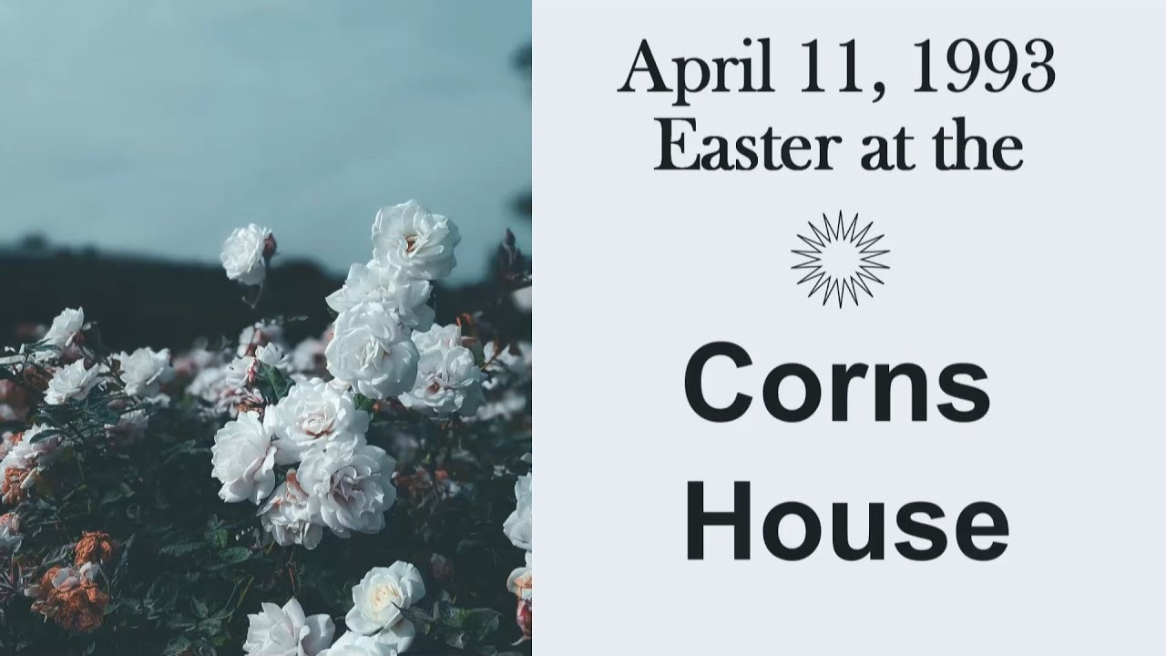 Easter Egg hunt at the Corns in 1993 - YouTube