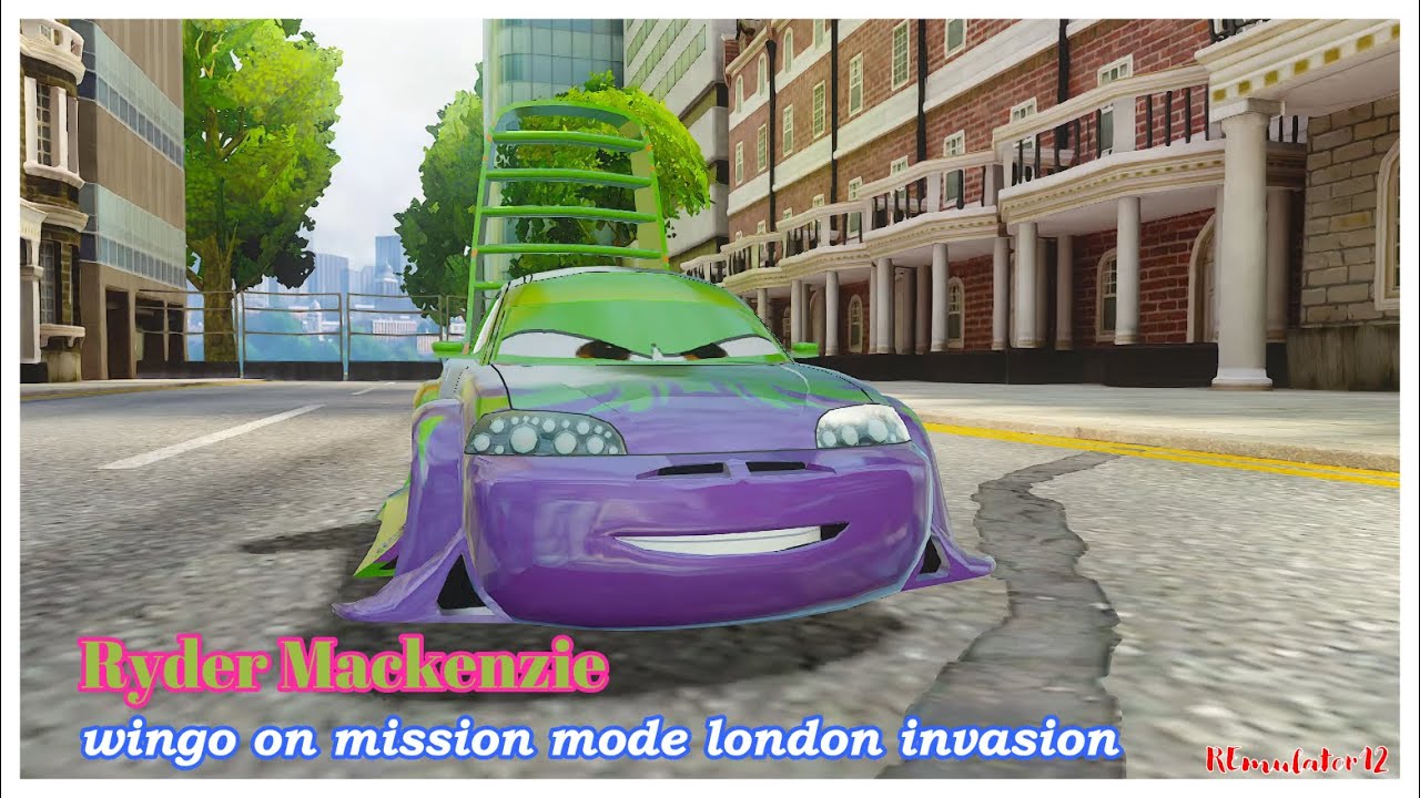 Cars 2 The Video Game | Wingo - Mission Mode | London Invasion - YouTube