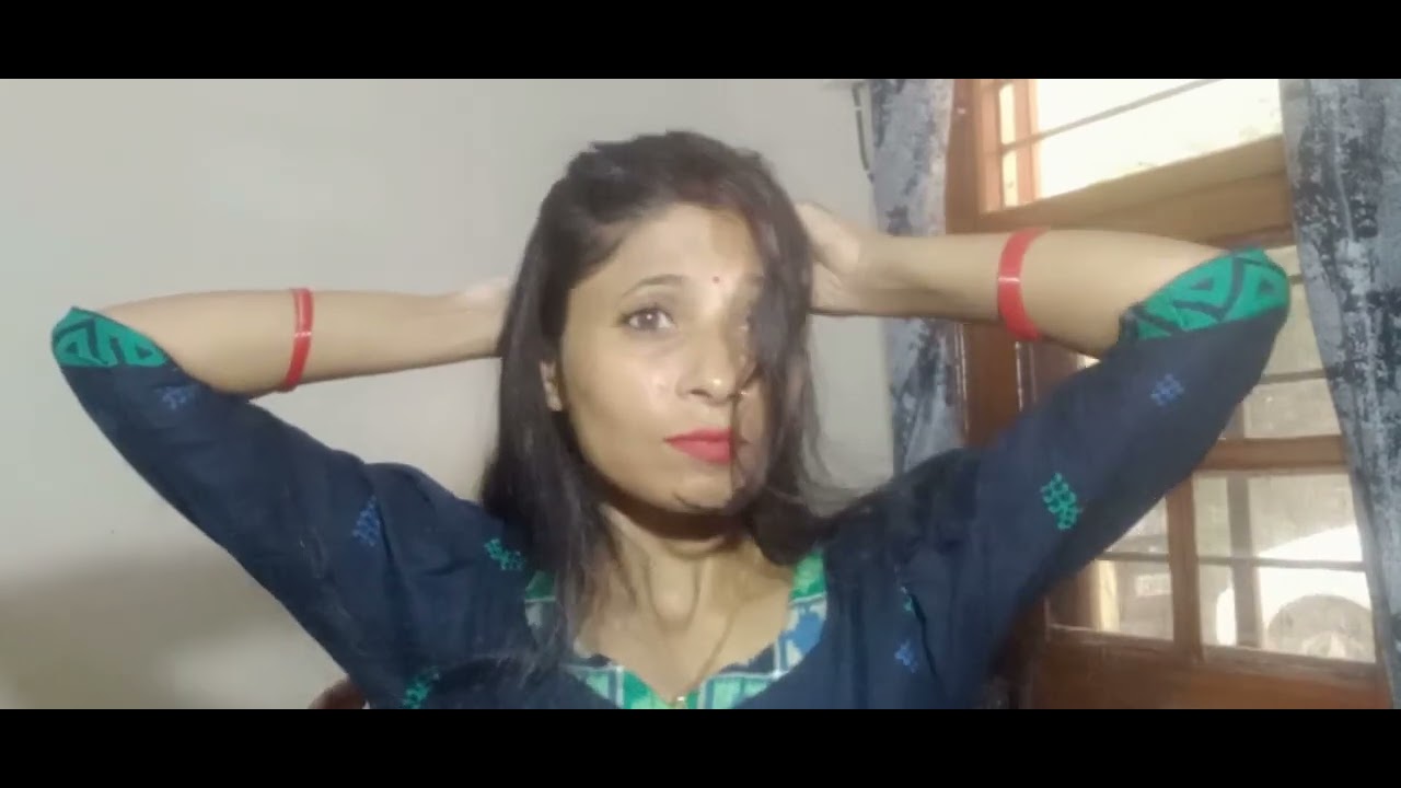 beautiful front hair hairstyle for party - YouTube
