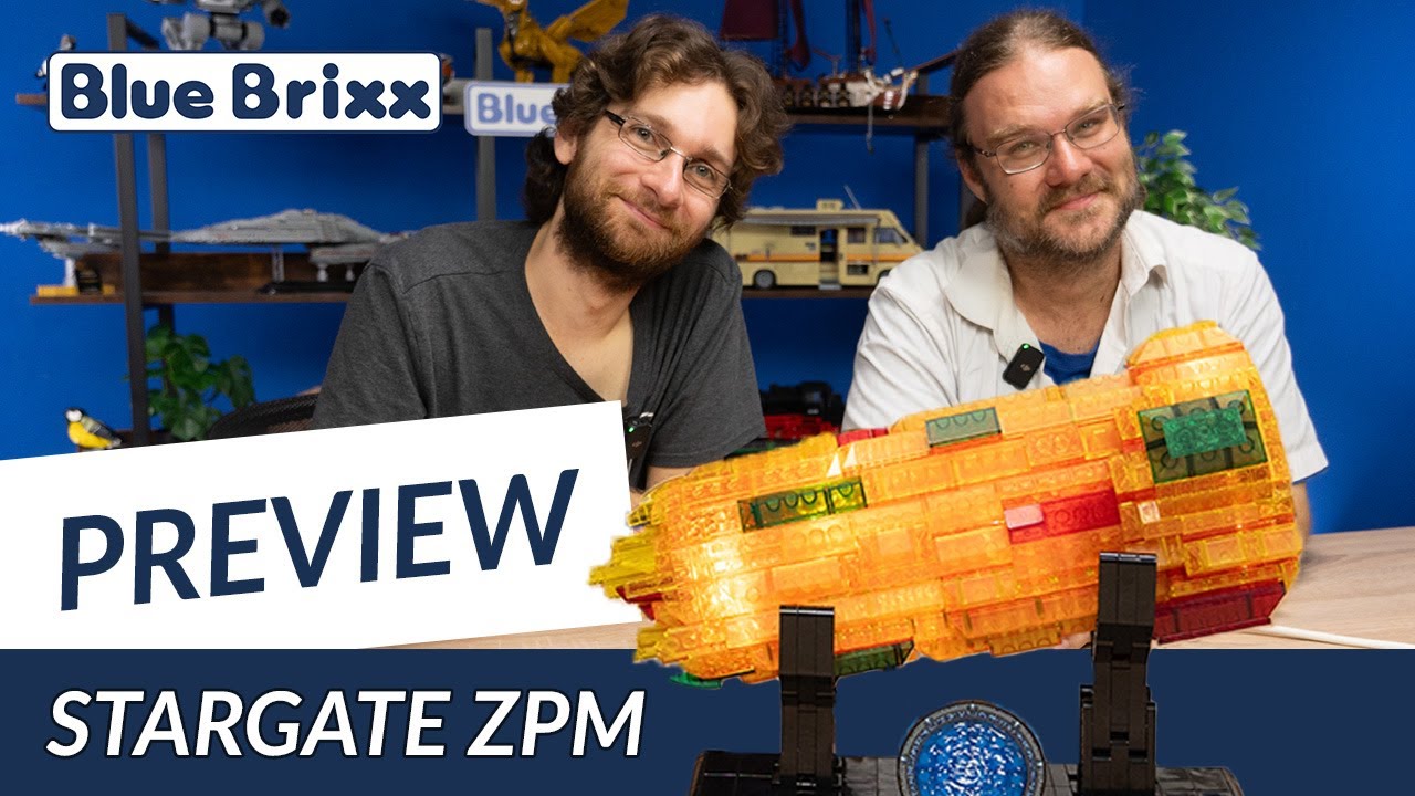 So sieht unser Stargate Zero Point Module mit LED-Beleuchtung aus ...