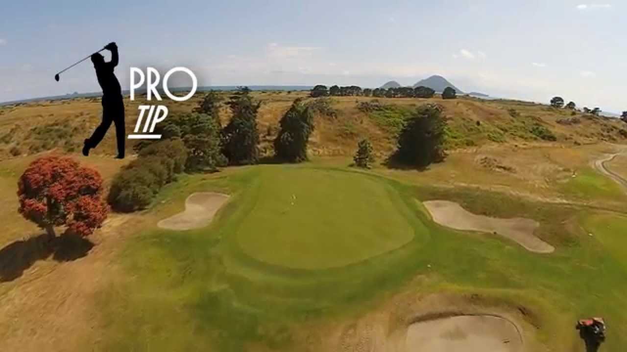 WHAKATANE GOLF COURSE - Hole 3 - Flyover & PRO TIP - YouTube