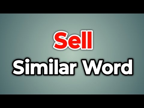 Sell Similar Word || Synonyms of Sell | Words Tube - YouTube