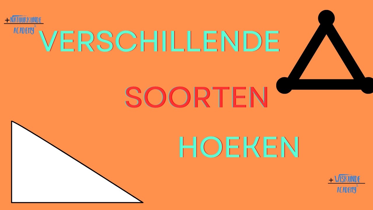 Verschillende Soorten Hoeken | Rechte, Scherpe, Stompe & Gestrekte Hoek ...