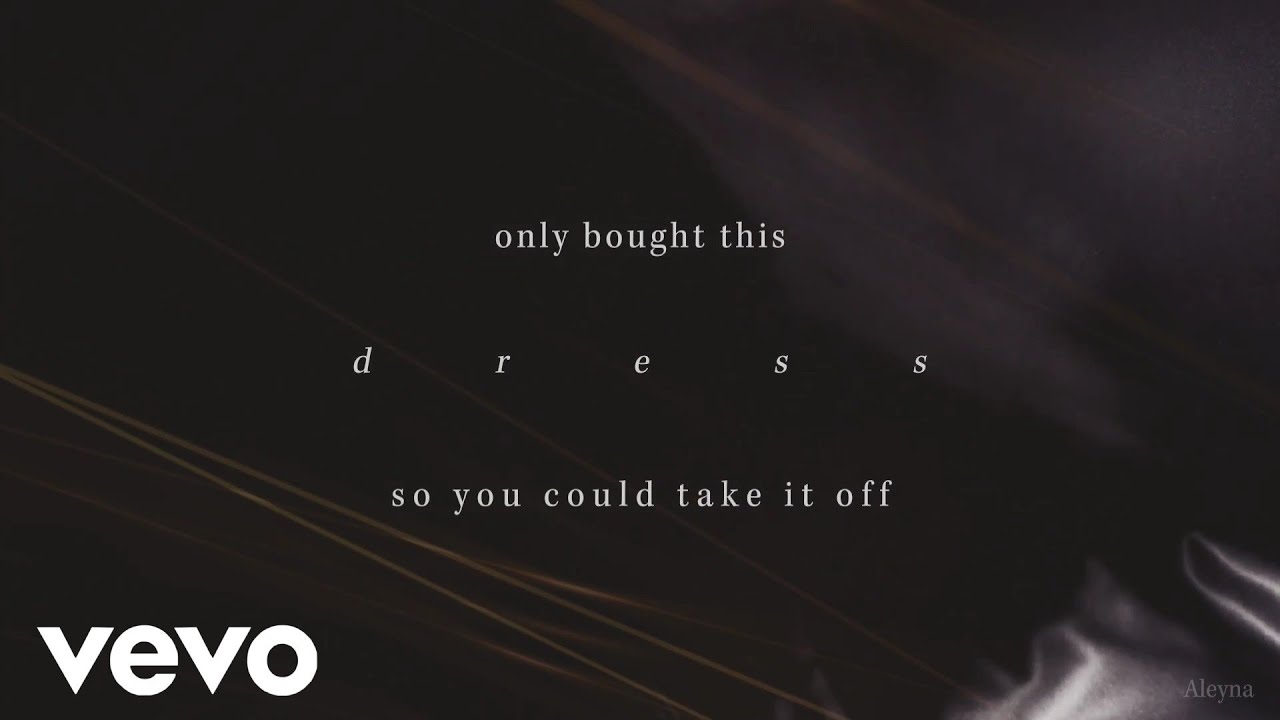 Taylor Swift - Dress (Lyric Video) - YouTube