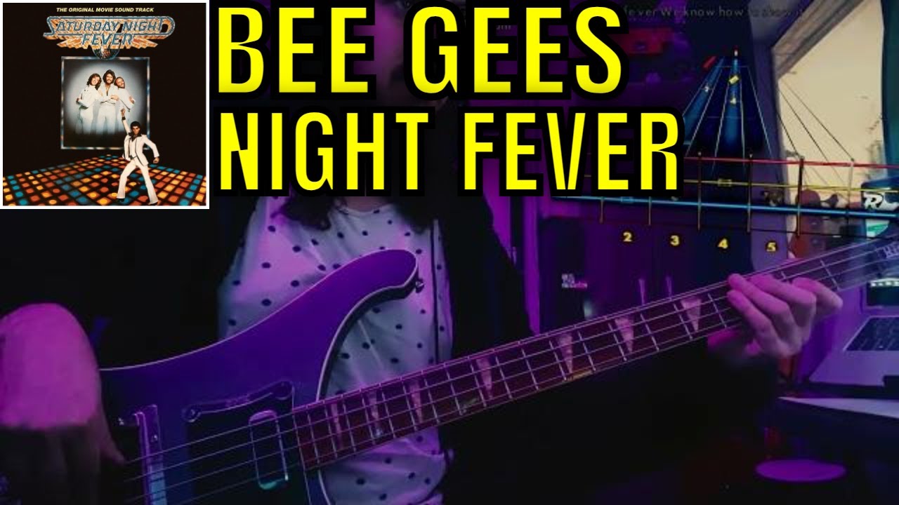 Bee Gees - Night Fever (Bass Cover/Rocksmith) - YouTube
