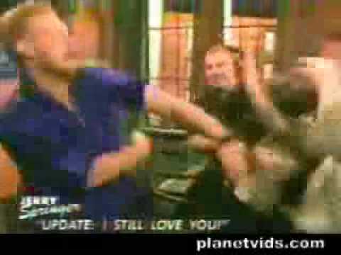Jerry Springer The fight collection - YouTube
