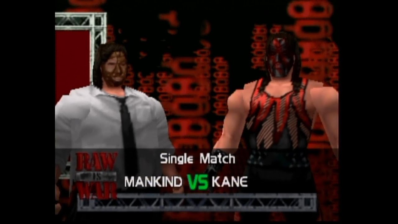 WWF No Mercy - Mankind vs. Kane (N64) - YouTube