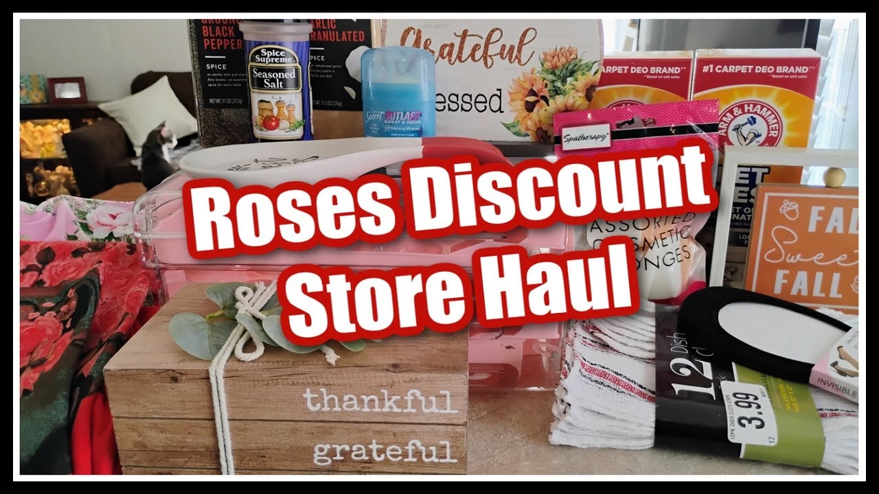 Roses Discount Store Haul | Fashion - Home Essentials - Fall Decor ...