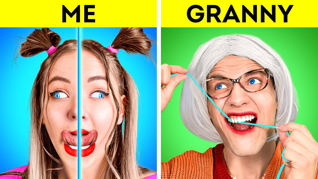 Grandma Trying Viral Tik Tok Trends | Incredible Adventure With Grandma ...